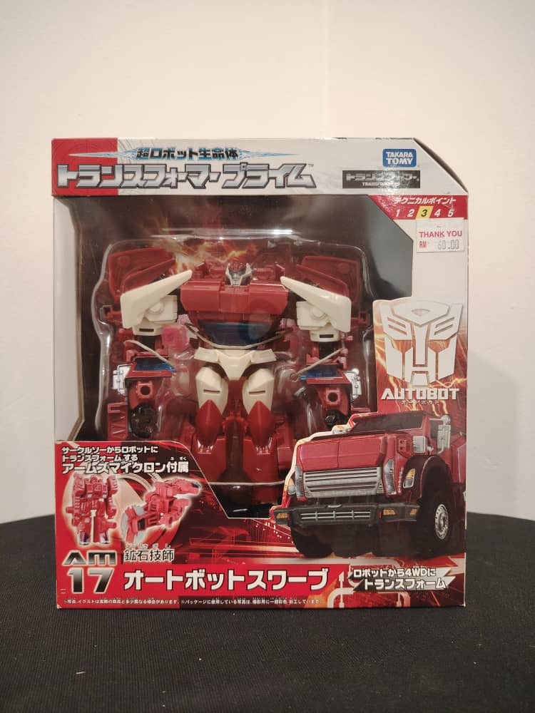 (MISB) TakaraTomy - Transformers Prime AM-17 - Autobot Swerve, Hobbies ...