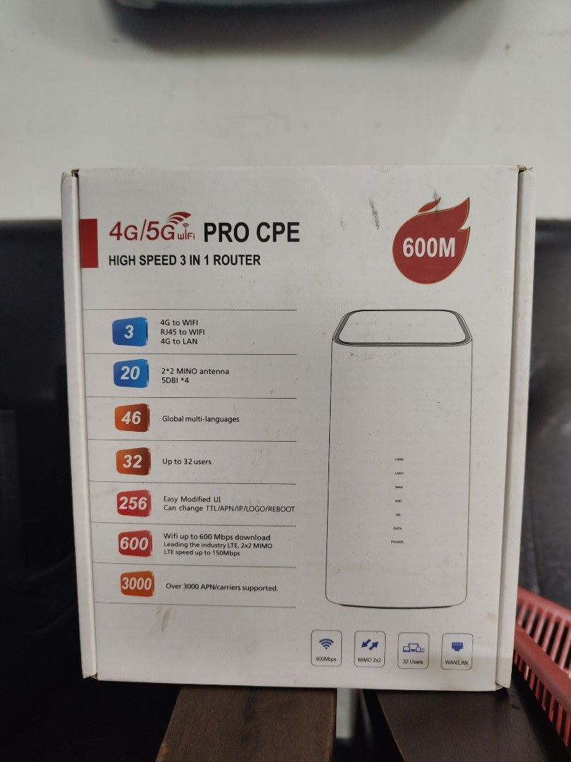 Modem router simcard 4G & 5G, Computers & Tech, Parts & Accessories ...