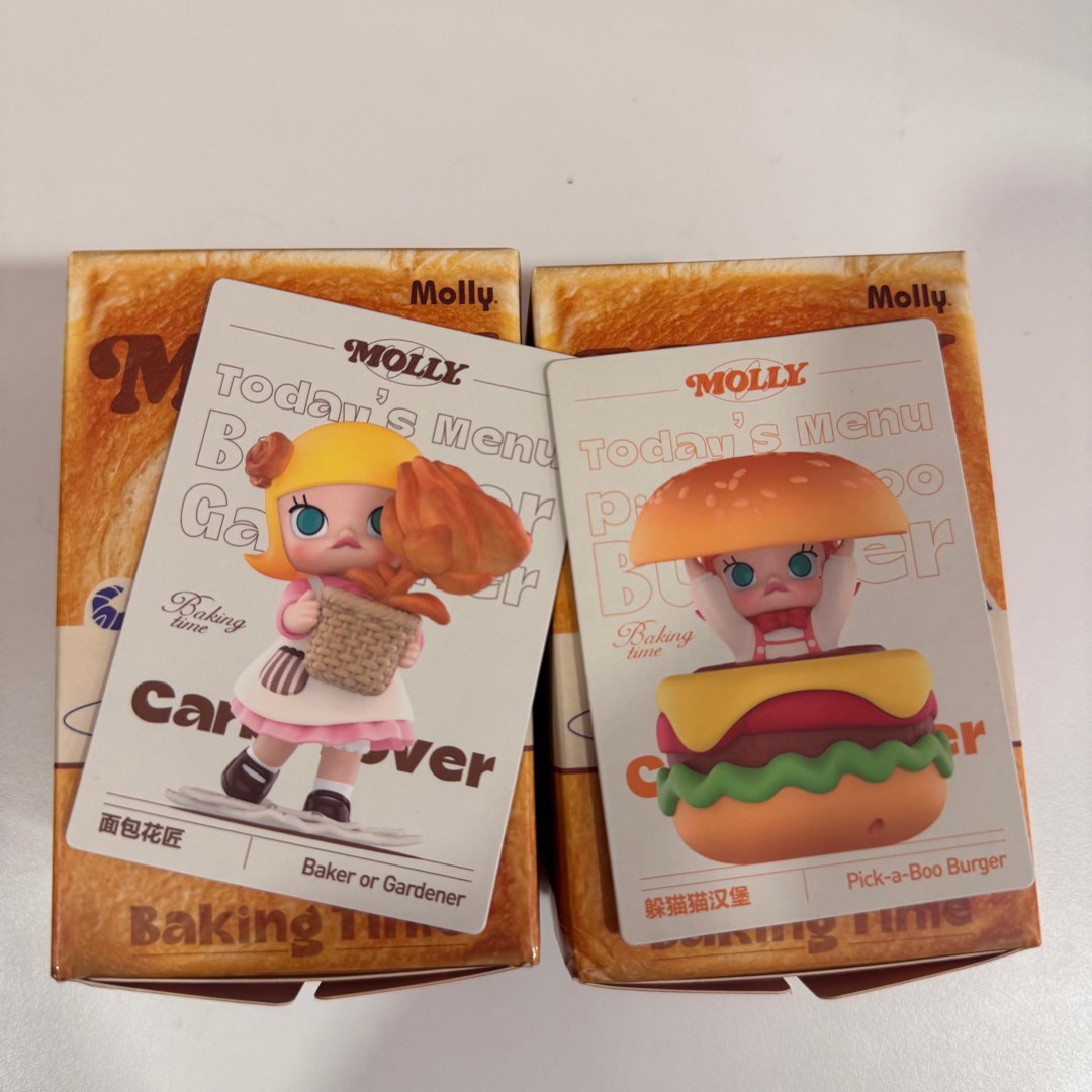Molly Pick-a-Boo Burger set, Hobbies & Toys, Toys & Games on Carousell