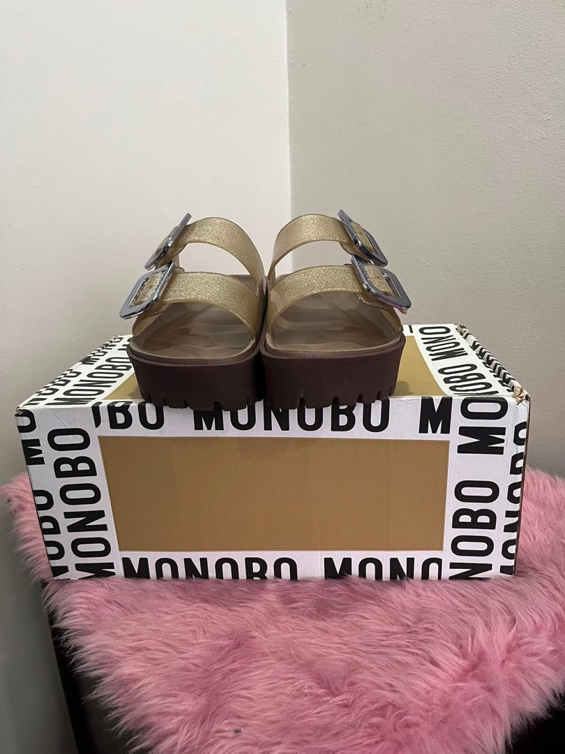 Monobo Slides, Women's Fashion, Footwear, Sandals on Carousell