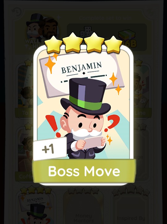 Monopoly Go Boss Move Sticker, Video Gaming, Gaming Accessories, In ...
