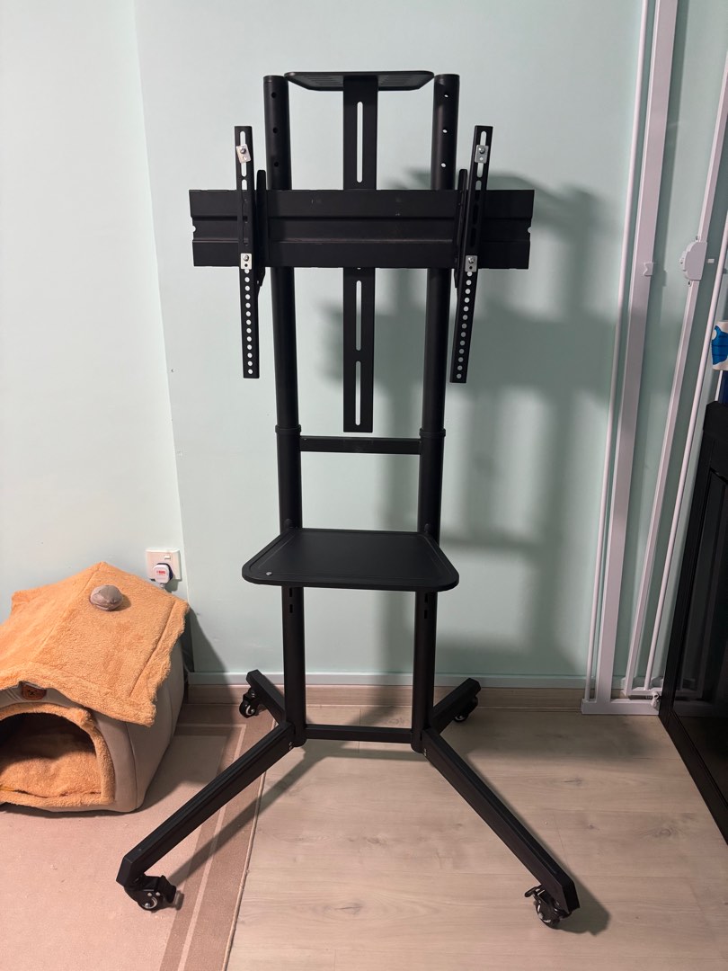 Movable TV stand, Furniture & Home Living, Furniture, Shelves, Cabinets ...