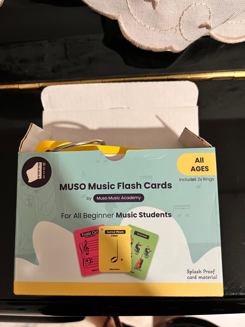 Muso music flash card, Hobbies & Toys, Music & Media, Music Accessories ...