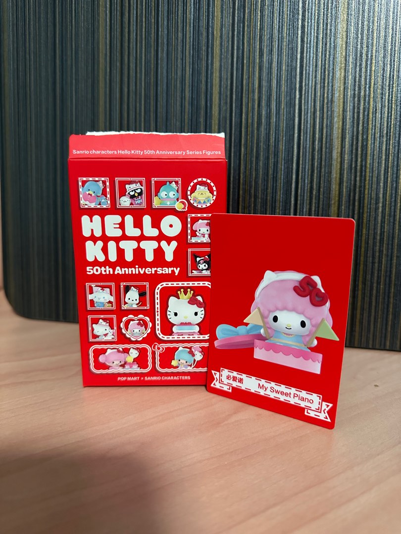 [My Sweet Piano] Hello Kitty 50th Anniversary - Popmart x Sanrio ...