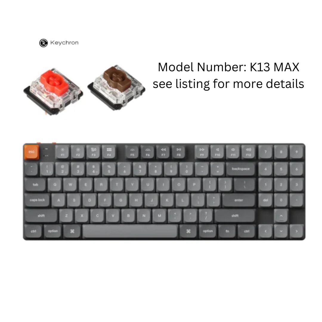 New Launch, 5% off ALL Keyboards! Keychron K1 / K2 / K3 / K5 / K8 / K10 / K13 / K17 Max QMK ...