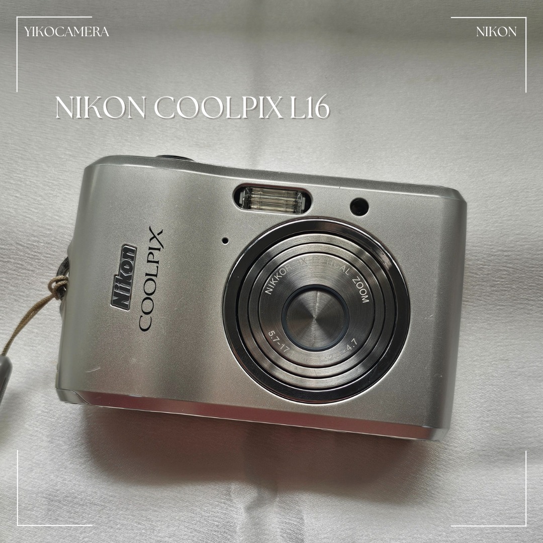 Nikon Coolpix L16 Digital Camera ccd, Photography, Cameras on Carousell
