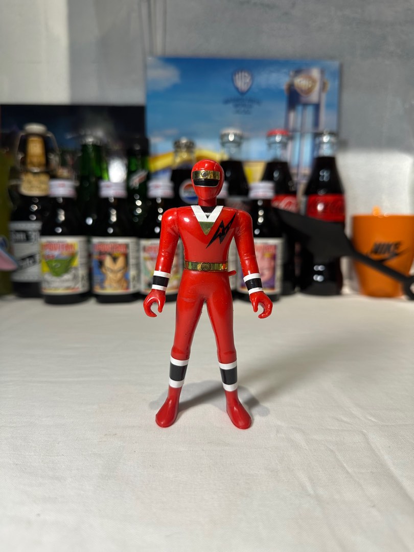 Ninja Sentai Kakuranger Red Ranger 1994, Hobbies & Toys, Toys & Games ...