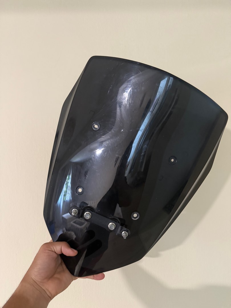 Nmax v2 stock windshield, Motorcycles, Motorcycle Accessories on Carousell