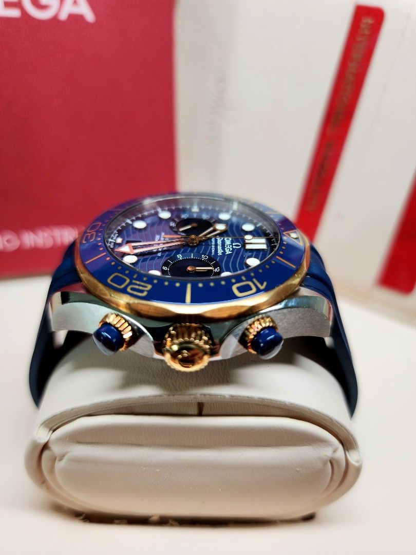 Omega Sea Master Diver 300M Chrono 2020 Full Set, Luxury, Watches on ...