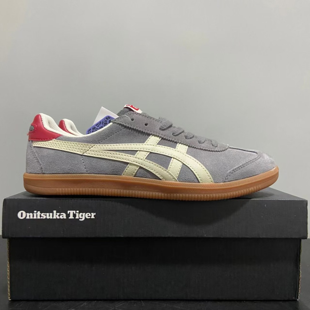 Onitsuka Tiger Tokuten Grey, Men's Fashion, Footwear, Sneakers on Carousell