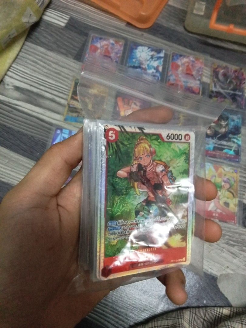 Op tcg 12 card hint + 20 SR card, Hobbies & Toys, Toys & Games on Carousell