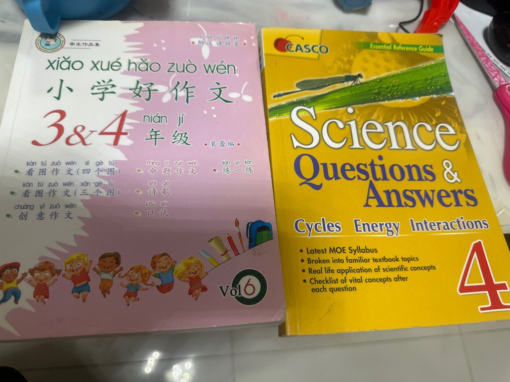 P3 P4 Chinese Model Composition and Science Questions & Answers ...