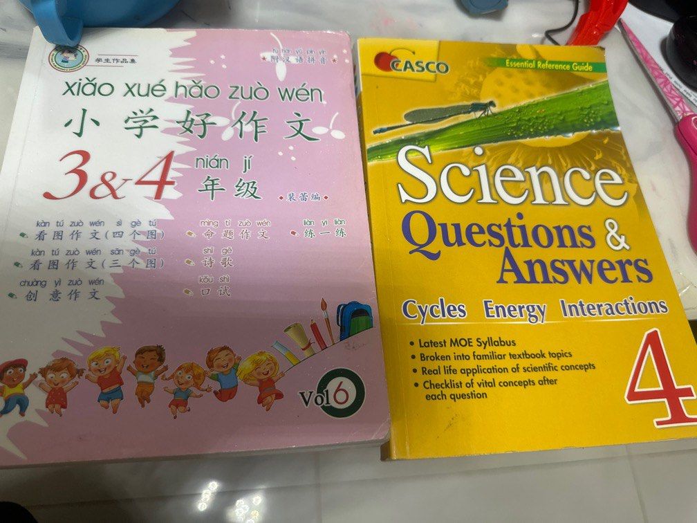 P3 P4 Chinese Model Composition and Science Questions & Answers ...