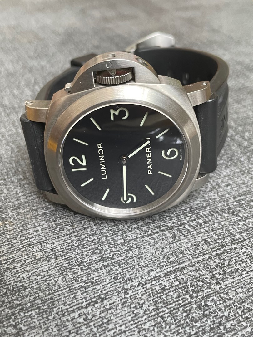Panerai Luminor Pam176 Titanium, Men's Fashion, Watches & Accessories ...