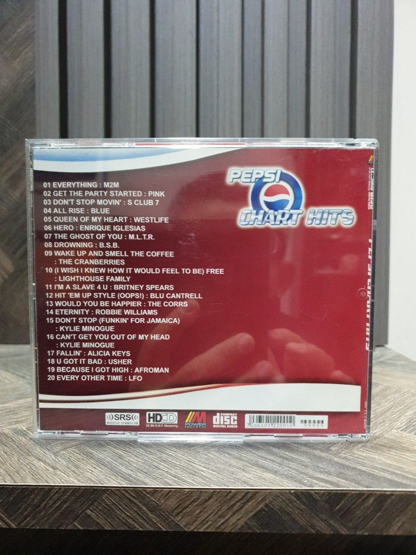 Pepsi Chart Hits cd, Hobbies & Toys, Music & Media, CDs & DVDs on Carousell