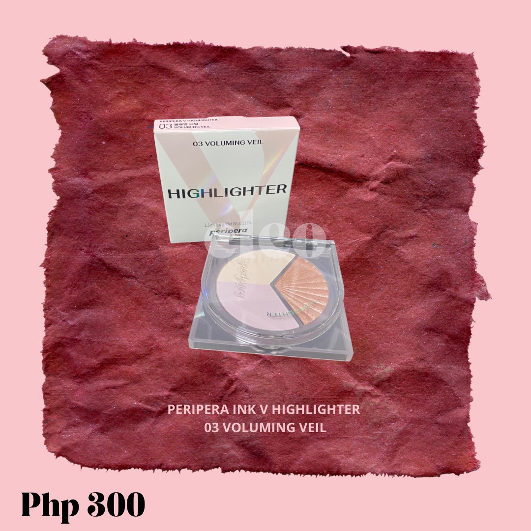 PERIPERA | Ink V Highlighter (03 Voluming veil), Beauty & Personal Care ...