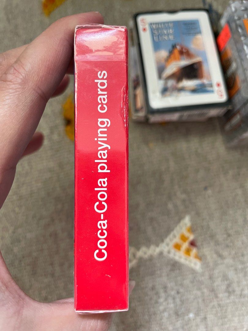 PLAYING CARDS- COCA COLA, Hobbies & Toys, Toys & Games on Carousell