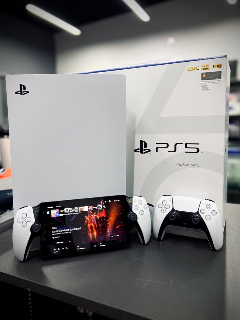 Playstation 5 Fat + Playstation Portal, Video Gaming, Video Game ...