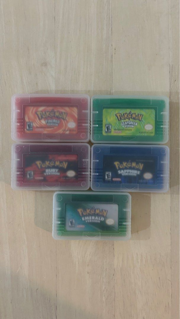 Pokemon Emerald Ruby Sapphire Fire Red Leaf Green Charizard Rayquaza ...