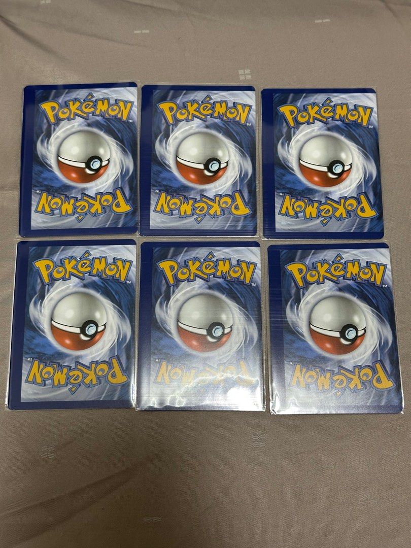 Pokemon Inverted Back Error(Misprint/Miscut) Holo Rare From Surging ...