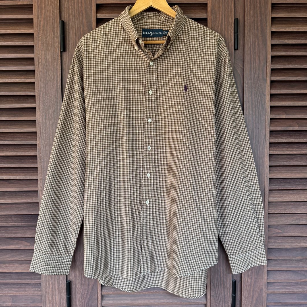 Polo Ralph Lauren Button Up Shirt, Men's Fashion, Tops & Sets, Tshirts ...