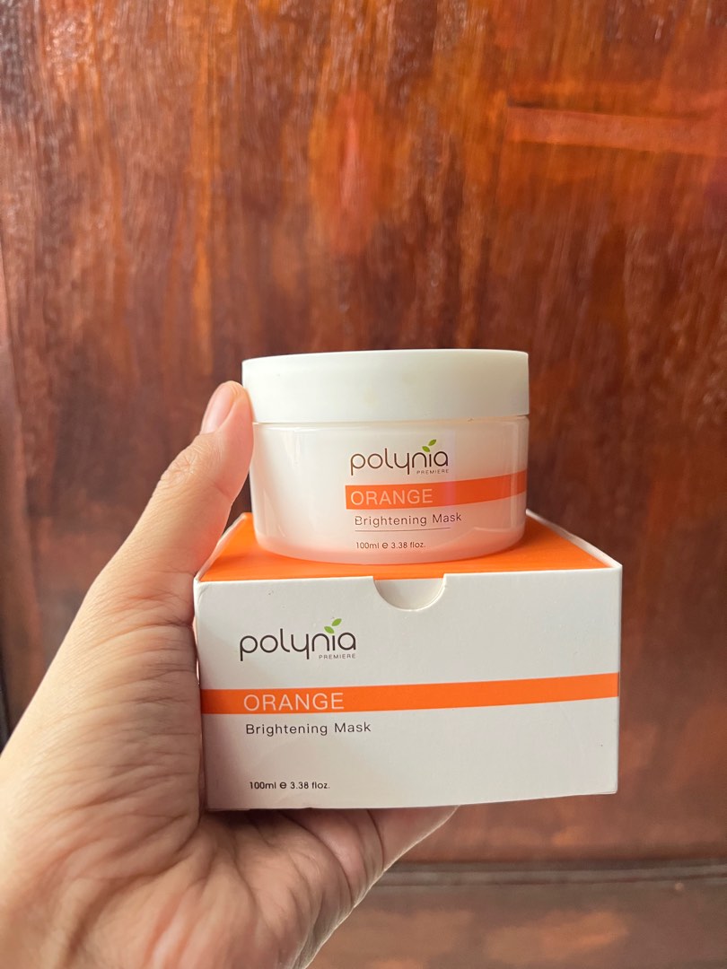 Polynia orange brightening mask, Kesehatan & Kecantikan, Kulit, Sabun ...