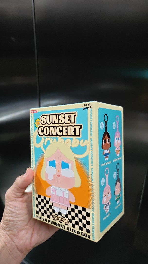 BNIB Pop Mart Cry Baby Sunset Concert Blind Box, Hobbies & Toys, Toys ...
