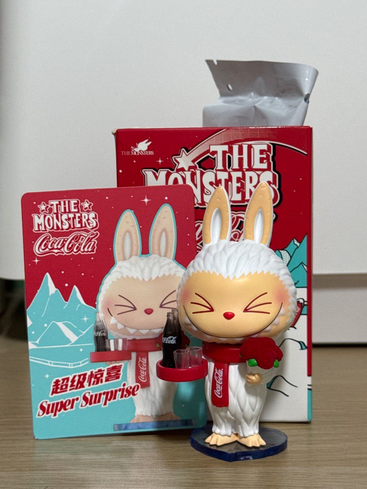 Popmart labubu Coca Cola series, Hobbies & Toys, Toys & Games on Carousell