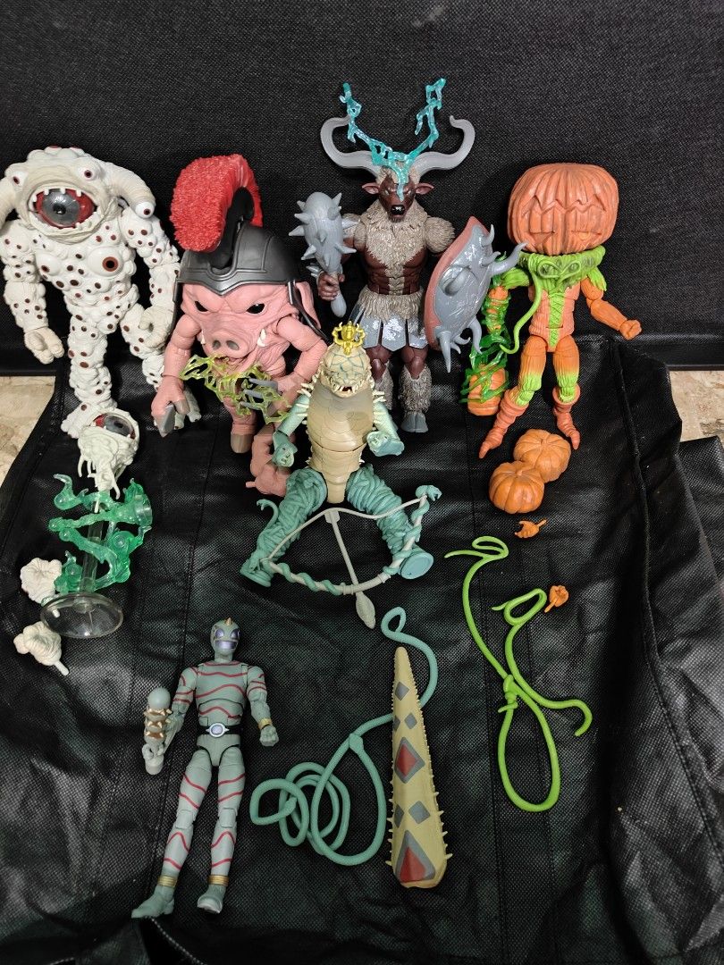 Power ranger lightning collection: Snizzard , Pumpkin Rapper, Pudgy Pig ...