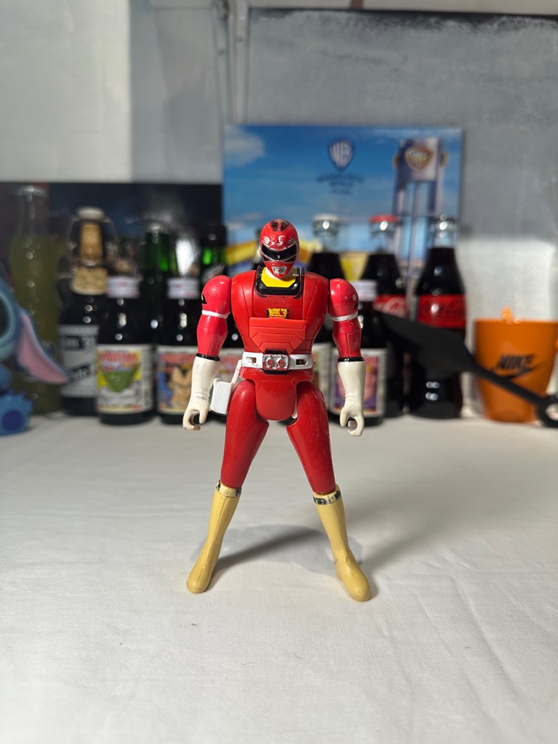 Power Rangers Flip Head Turbo Red Ranger 1997, Hobbies & Toys, Toys ...