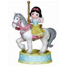 Precious Moments 141028 Disney Snow White Dainty Carousel Rider ...
