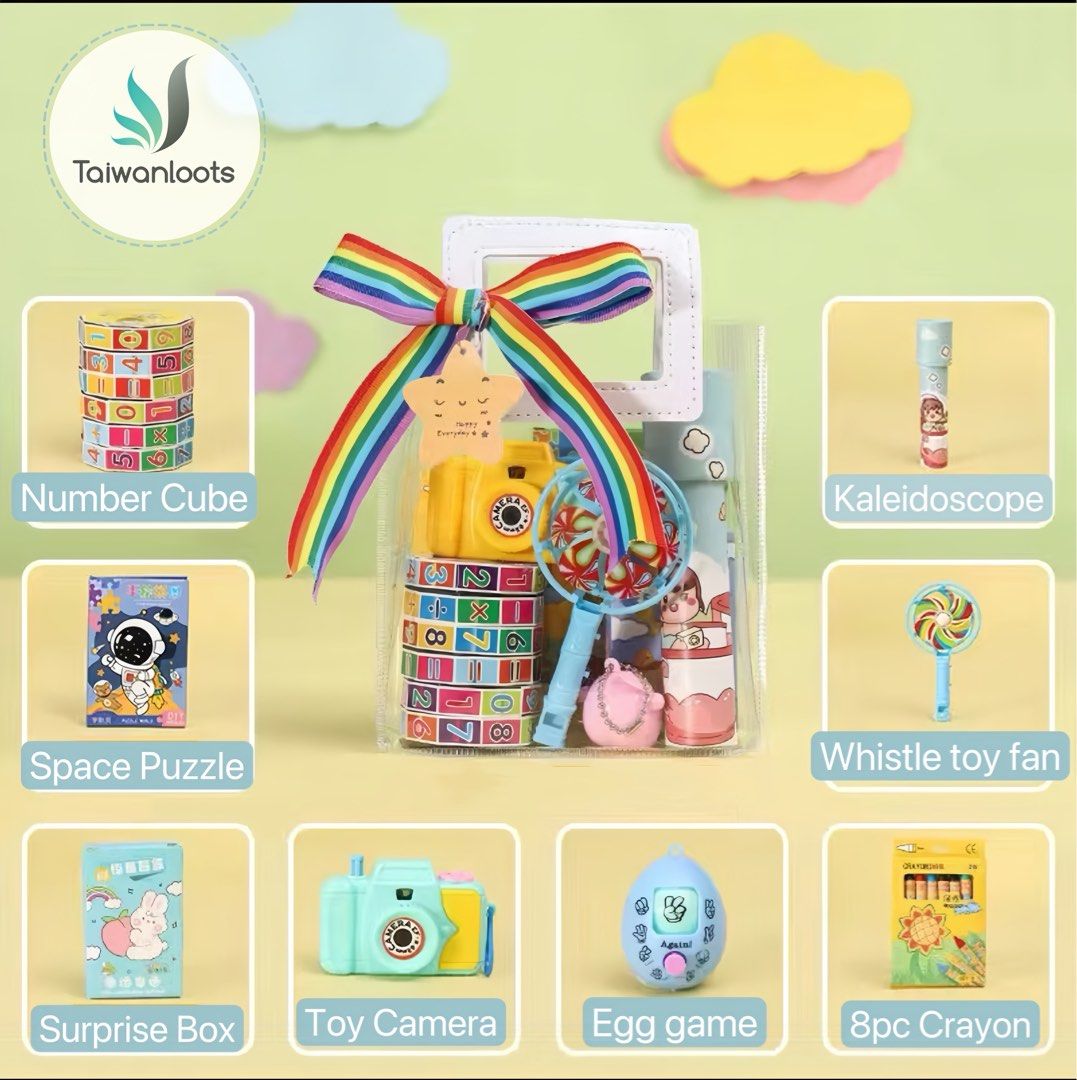 Pre-packed Children Goodie Bags For Kids Birthday Party Favor Party ...