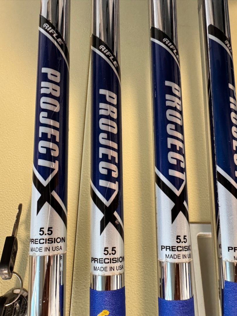 Project X Rifle 5.5 golf iron shafts, Sports Equipment, Sports & Games ...