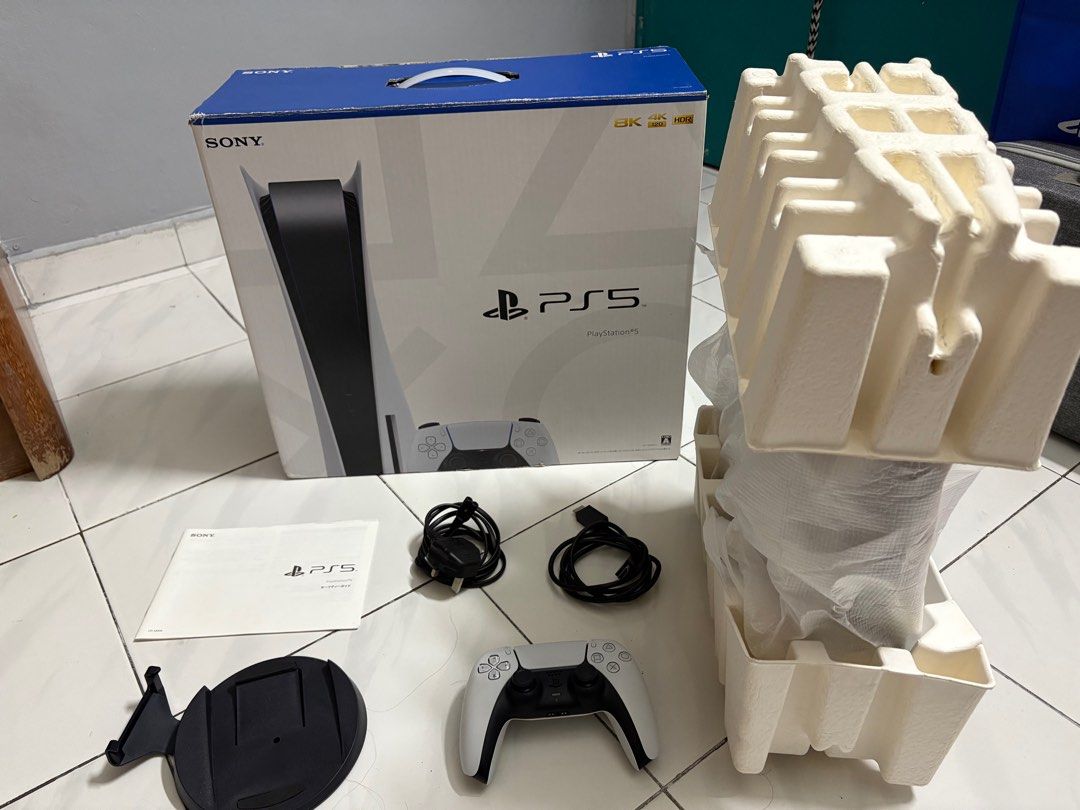PS5 Disc Version (FULL SET), Video Gaming, Video Game Consoles ...