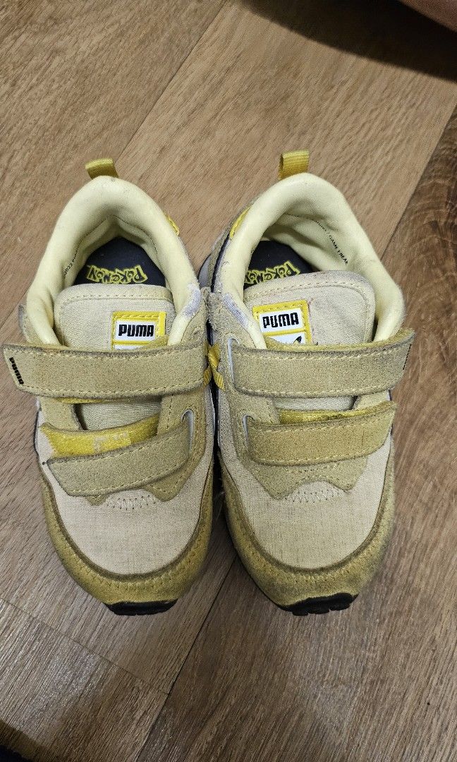 PUMA PIKACHU EDITION, Babies & Kids, Babies & Kids Fashion on Carousell