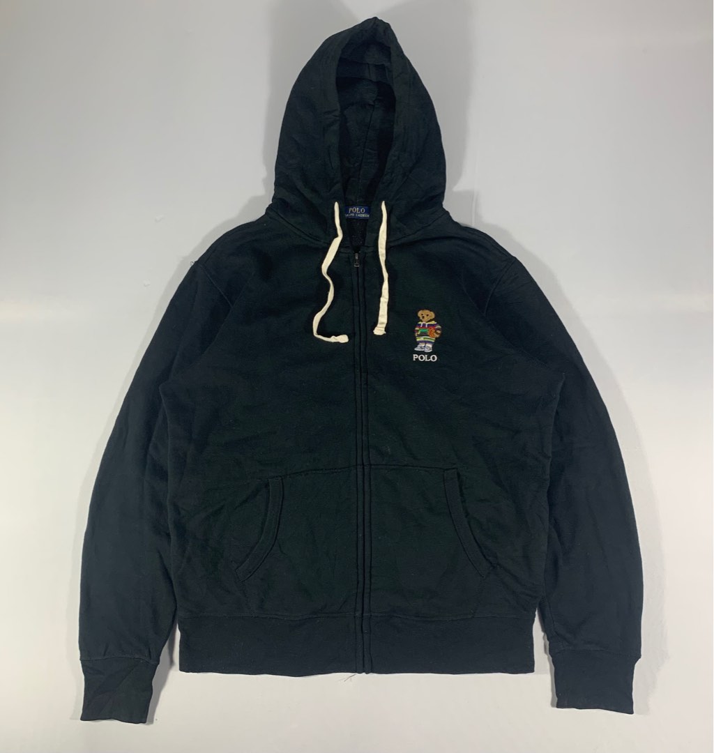 RL POLO BEAR HOODIE, Men's Fashion, Coats, Jackets and Outerwear on ...