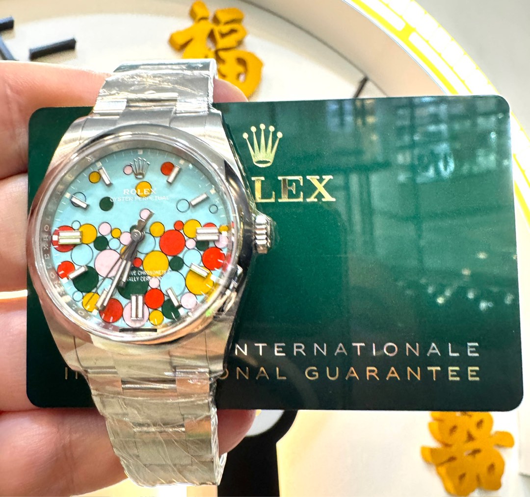 Rolex 126000 oyster perpetual celebration dial, Luxury, Watches on ...