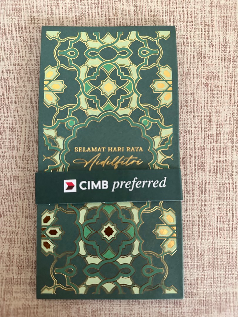 Sampul Duit Raya - CIMB Preferred 2025 (1 set), Hobbies & Toys ...