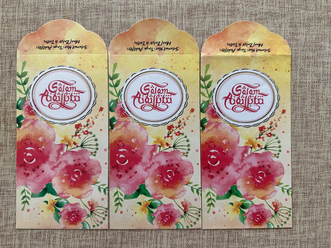 Sampul Duit Raya - Etiqa x Maybank (3pcs), Hobbies & Toys, Stationery ...