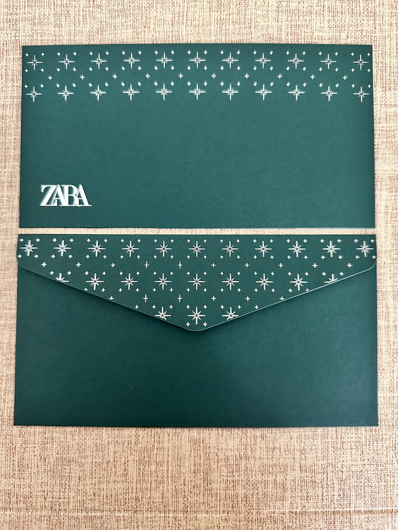 Sampul Duit Raya - ZARA 2025 (2 pcs), Hobbies & Toys, Stationery ...