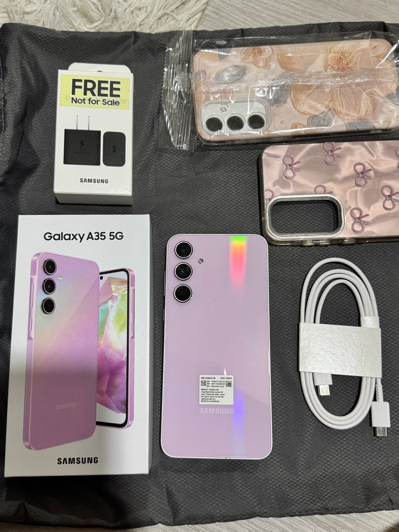 SAMSUNG A35 5G (Lilac) - 256GB, Mobile Phones & Gadgets, Mobile Phones ...