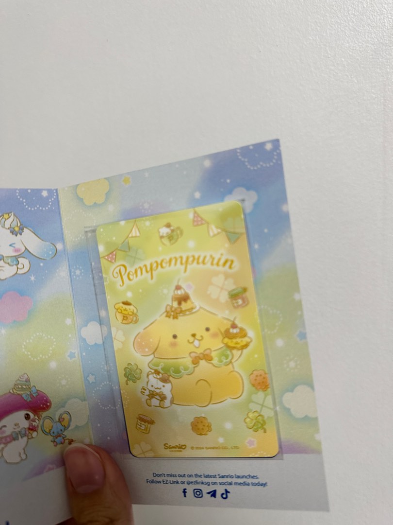 Sanrio Ezlink Card ( Pompompurin), Hobbies & Toys, Toys & Games on ...