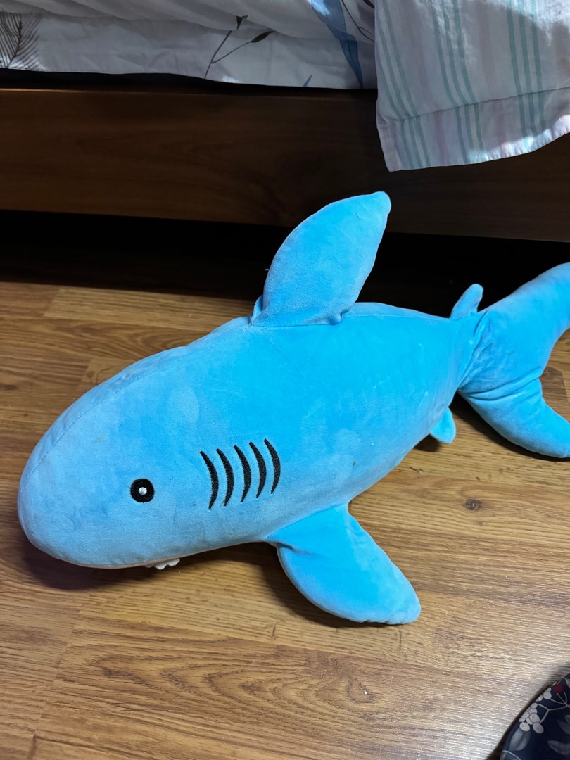 Shark Plushie (Kaison), Hobbies & Toys, Toys & Games on Carousell