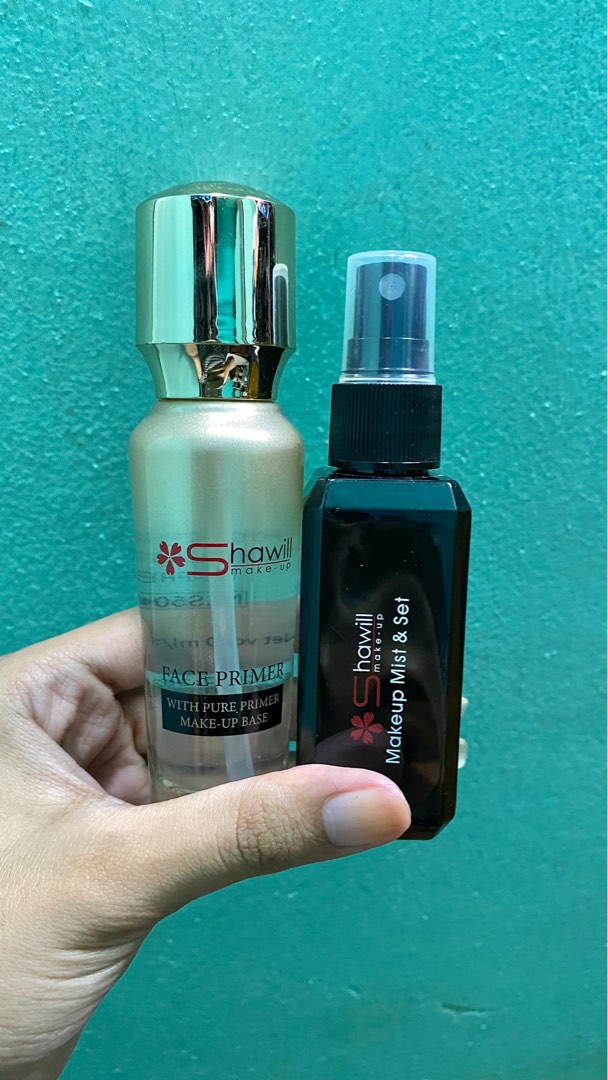 SHAWILL primer & setting spray SET, Beauty & Personal Care, Face ...