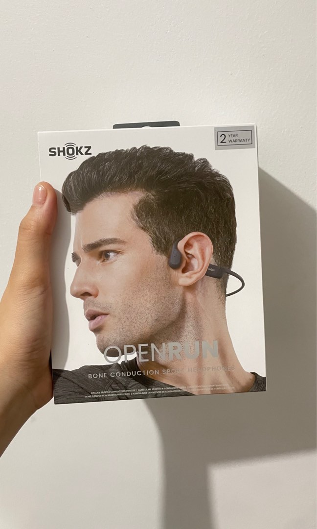 SHOKZ OPENRUN BOX ONLY, Audio, Earphones on Carousell