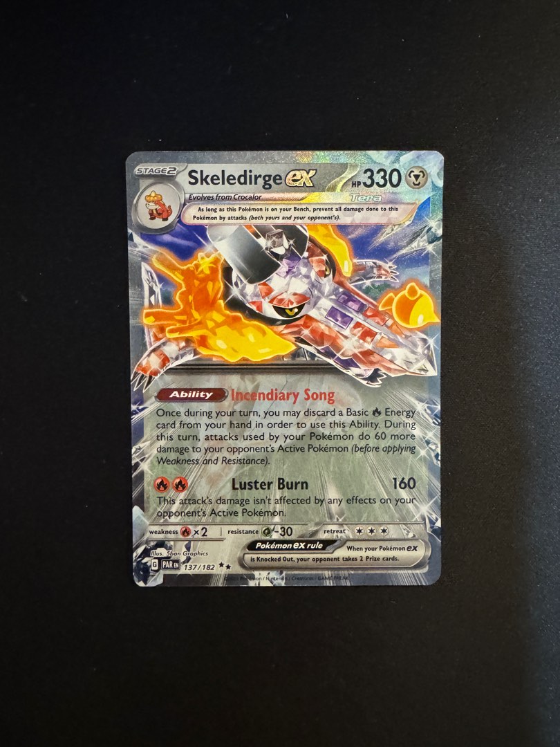 Skeledirge ex, Hobbies & Toys, Toys & Games on Carousell
