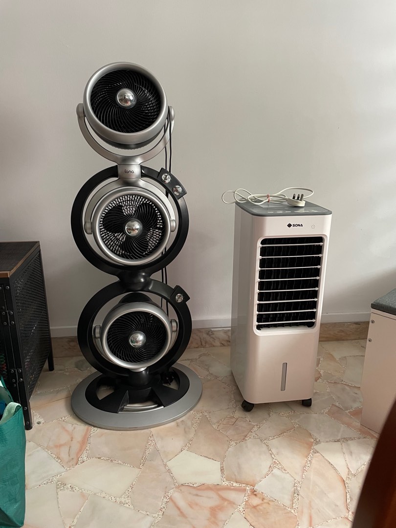 Sona Fan & IOna 3 way fan, Furniture & Home Living, Lighting & Fans ...