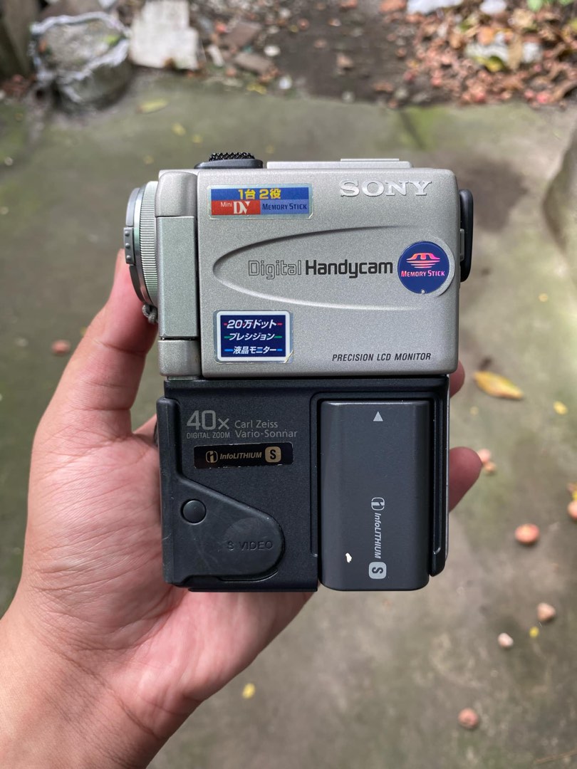 Sony Handycam DCR-PC3 miniDV camcorder, Photography, Video Cameras on Carousell
