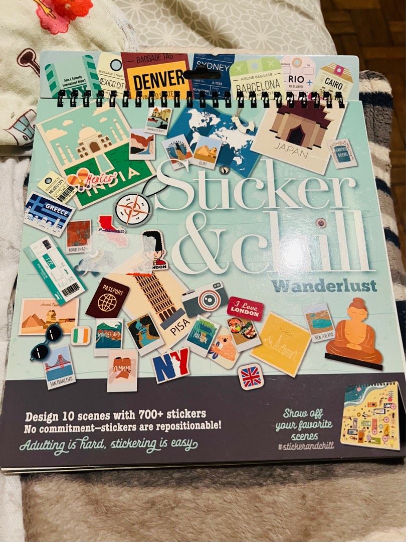 Sticker and chill, Hobbies & Toys, Stationary & Craft, Other Stationery ...