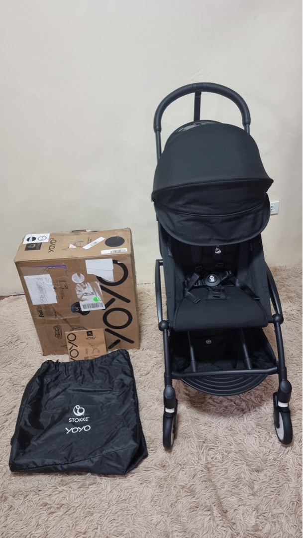 Stokke Yoyo 3 Stroller Black, Babies & Kids, Going Out, Strollers on ...